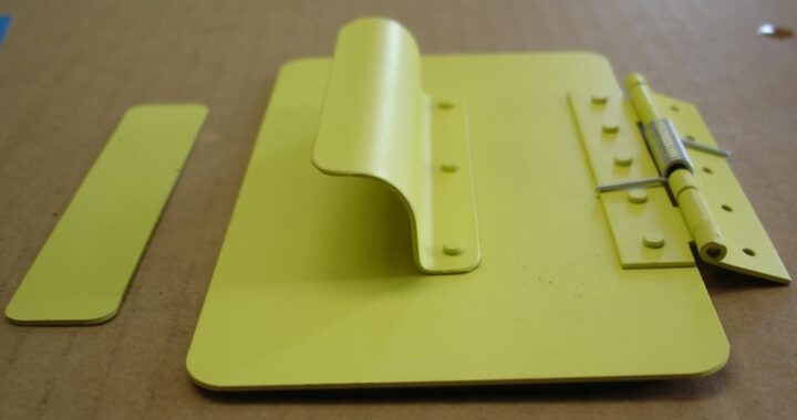 Access Aircraft Door Assembly: Formed sheet metal, assembled with ...